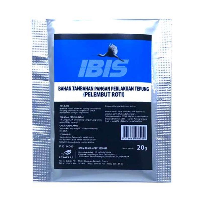 Jual IBIS Blue Ibis Biru Pelembut Roti [20g] di Seller misterj_online ...