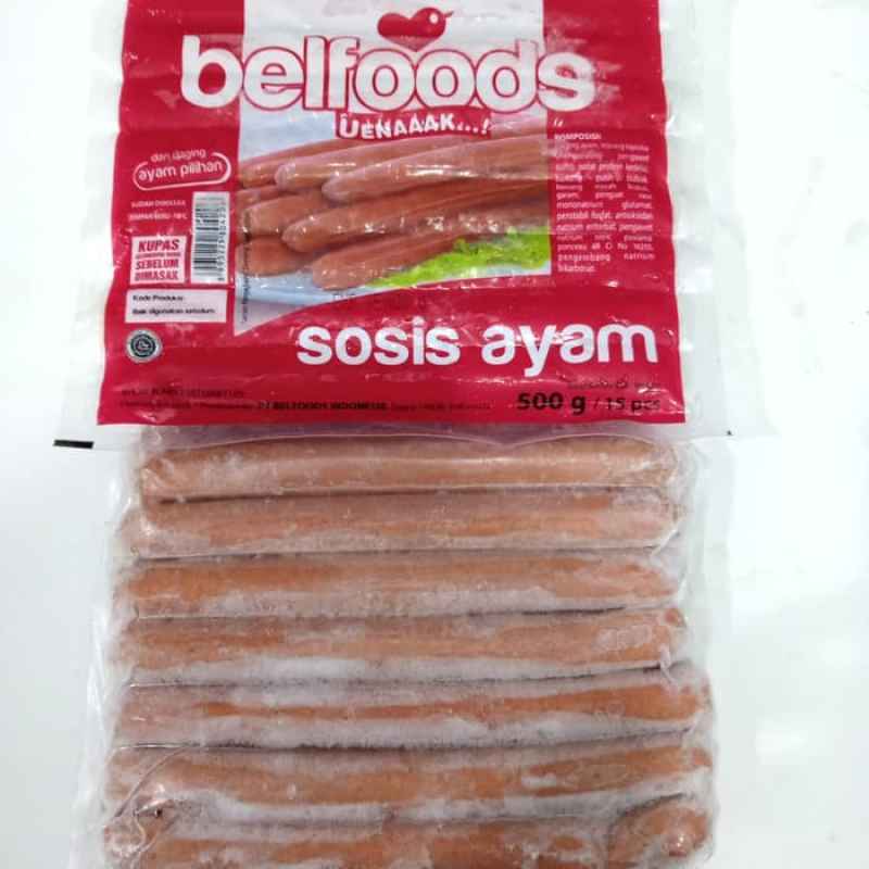 Jual Sosis BELFOODS Ayam Sosis Ayam BELFOODS 500gr di Seller ...