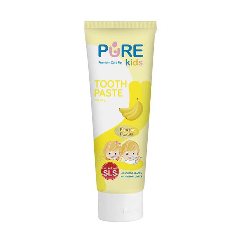 Jual Pure Kids BananaToothpaste [50 g] di Seller Snowy Baby Shop ...