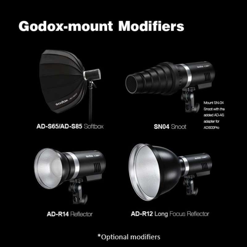 Jual Godox Ad300pro Portable Outdoor Flash Ad300 Pro Di Seller Ramonaa ...