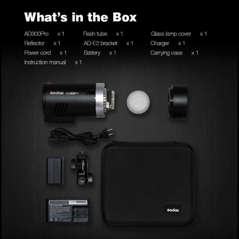 Jual Godox Ad300pro Portable Outdoor Flash Ad300 Pro Di Seller Ramonaa ...