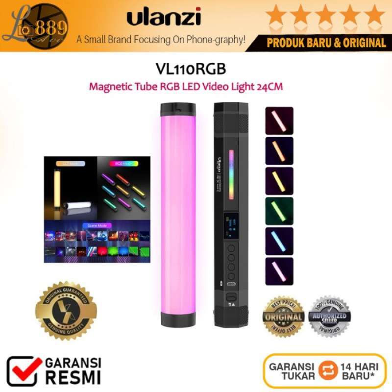 Jual Ulanzi Vijim Vl110 Rgb 24cm Rgb Tube Led Light Stick Di Seller Ramonaa Shop - Wanasari, Kab ...