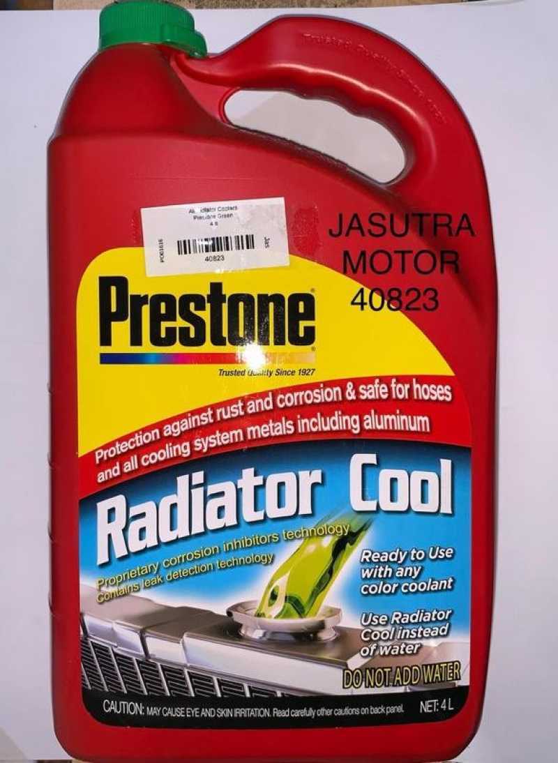 Jual Air Radiator Coolant Prestone Green 4 Liter -40823 Di Seller ...