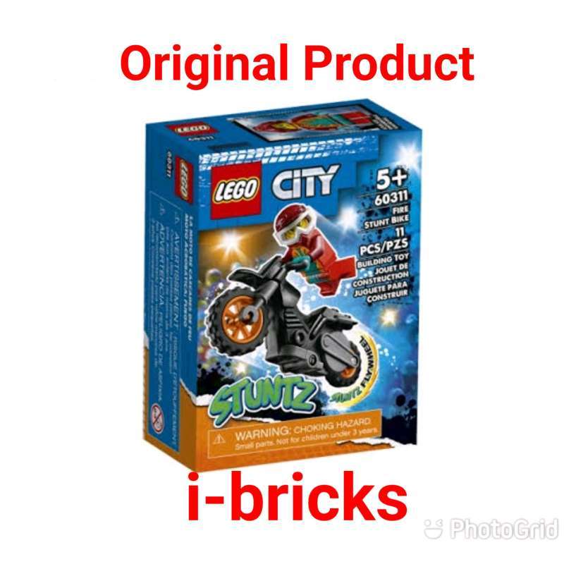 Jual LEGO City 60311 Fire Stunt Bike di Seller I-Bricks Official Store ...