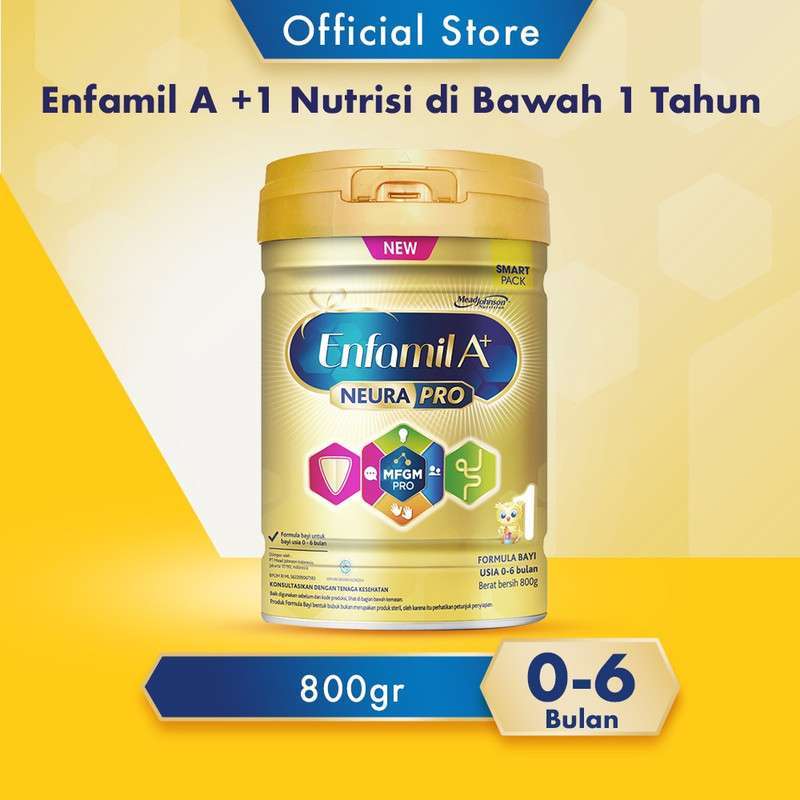 Jual Enfamil A 1 Susu Formula Bayi 0-6 bulan Plain 800g di Seller AirMancur - Kota Bandung, Jawa ...