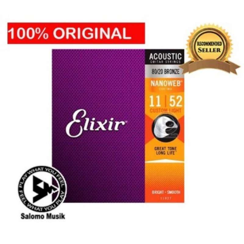 Jual Elixir Strings 11027 Senar Gitar Akustik di Seller Salomo Musik ...