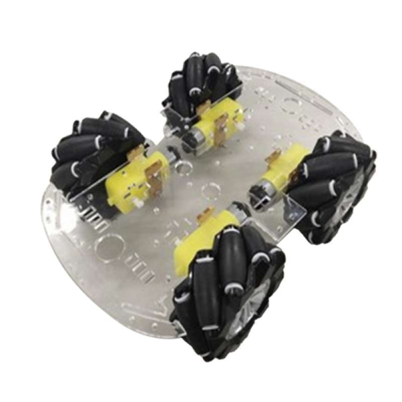 Jual OEM Smart Omnidirectional Wheel Robot Car with TT Motor Kit [80mm ...