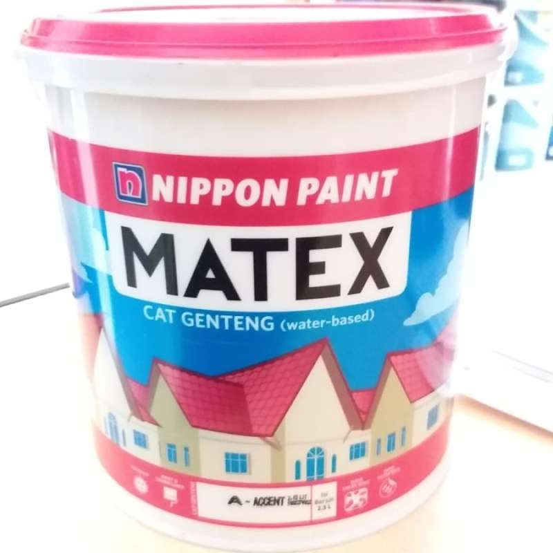 Jual CAT GENTENG NIPPON PAINT MATEX GENTENG WARNA TINTING KEMASAN 15 LT ...