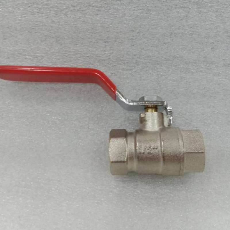 Jual Stop Kran Kuningan 1/2 L Ball Valve Keran 1/2 Inci Inch Di Seller ...