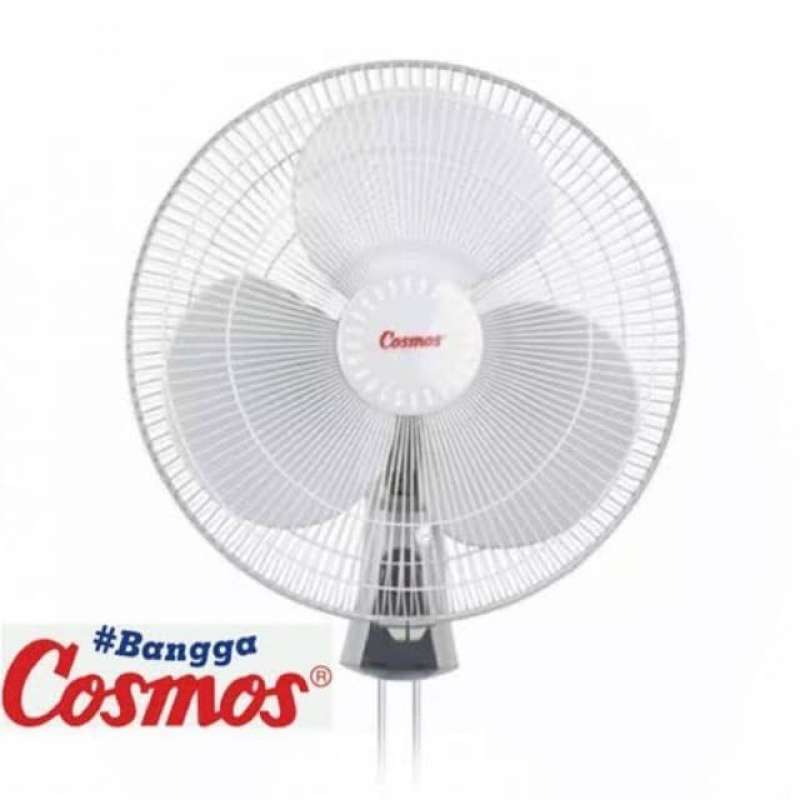 Jual Kipas Angin Dinding Cosmos 16 WFC Wall Fan Putih Abu Abu di Seller ...