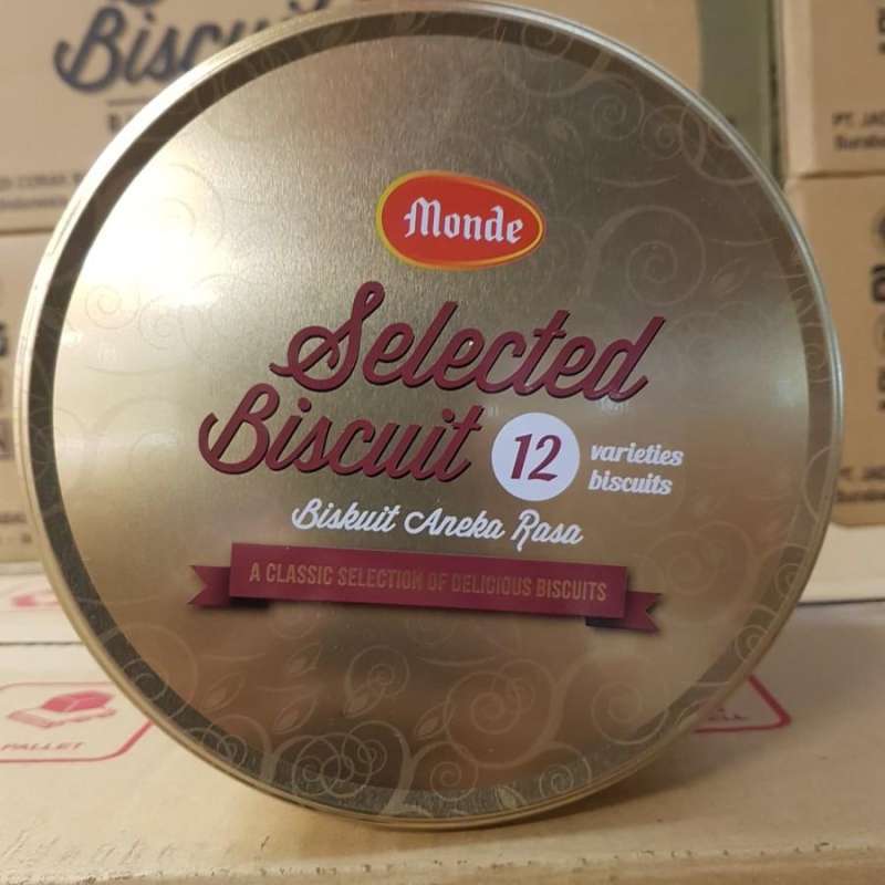 Jual MONDE selected biscuit gold 800gr/monde biskuit/monde 800gr di ...
