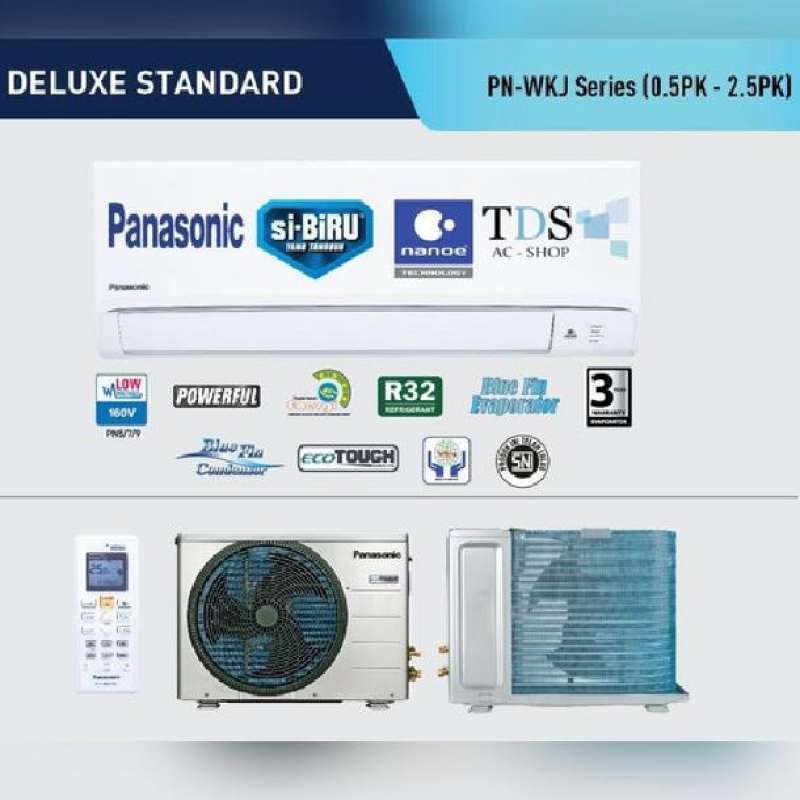 Jual Ac Panasonic 1pk Deluxe Standart Pn9wkj Di Seller Garuda Jaya ...