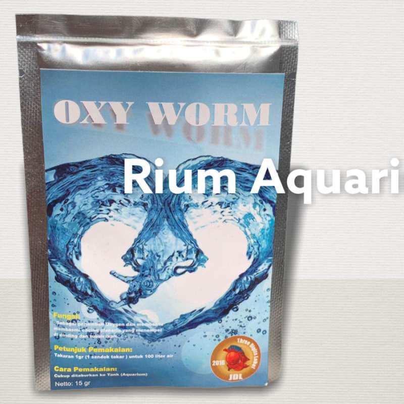 Jual Oxy Worm Obat Pembasmi Anti Parasit Cacing Planaria Aquascape ...