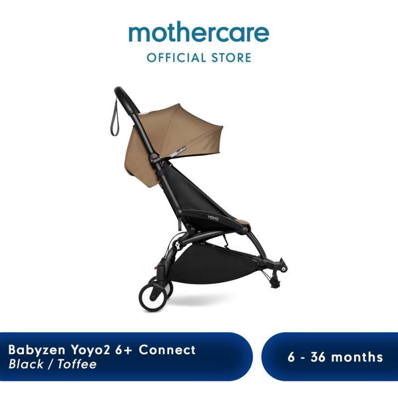 Promo Complete BABYZEN Connect Stroller YOYO² 6+ Black/Toffee ...