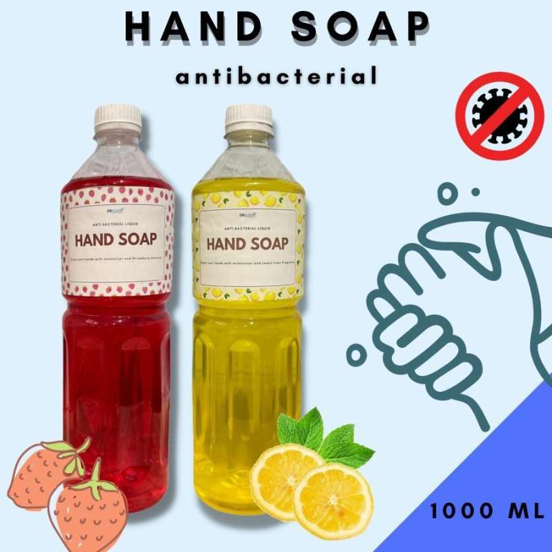 Jual Hand Soap Antibacterial - Hand Wash 1 Liter - Sabun Cuci Tangan Di ...