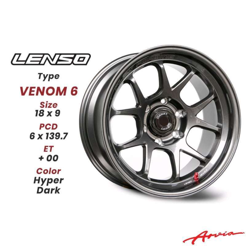 Promo Velg Lenso Venom6 9-18 6x139,7 Et0 Colour Hdw Diskon 8% Di Seller Arvia Jaya - Karangturi ...