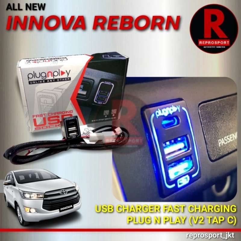 Promo Innova Reborn Usb Charger Fast Charging Plug N Play Diskon 16% di ...