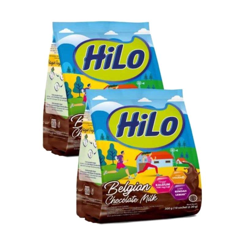 Jual HiLo Active Belgian Chocolate [10 Sachets/ 2 pcs] di Seller Dede ...