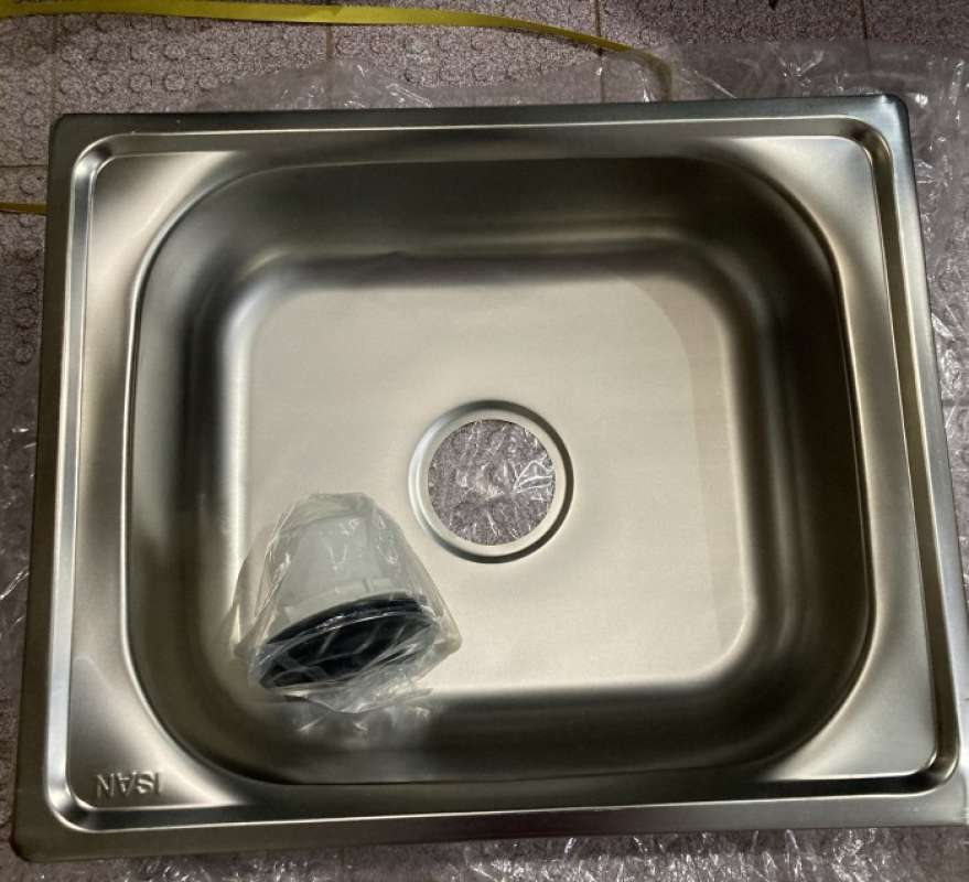 Promo bak cuci piring stainless 1 lubang stainless Diskon 36% di Seller ...