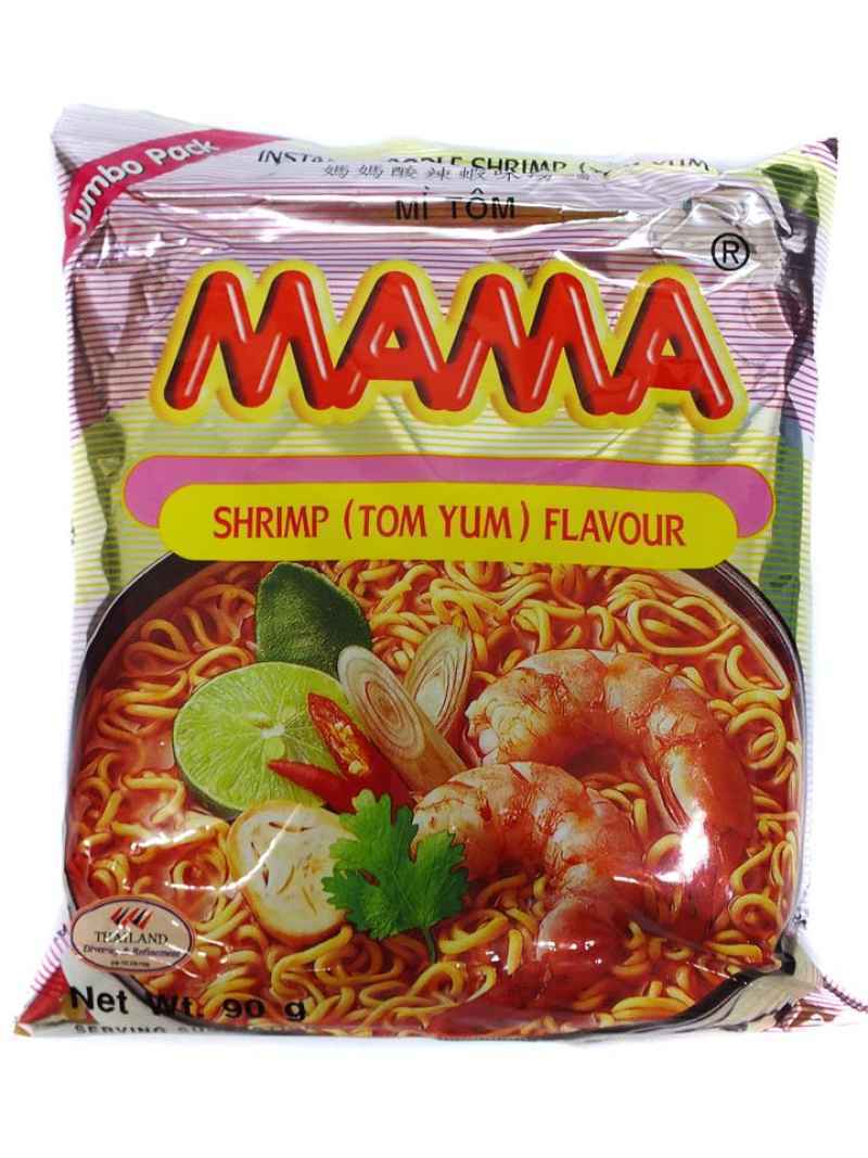 Promo Mama Shrimp Tom Yum Mie Instan [90 g] Diskon 33% di Seller W2fit ...