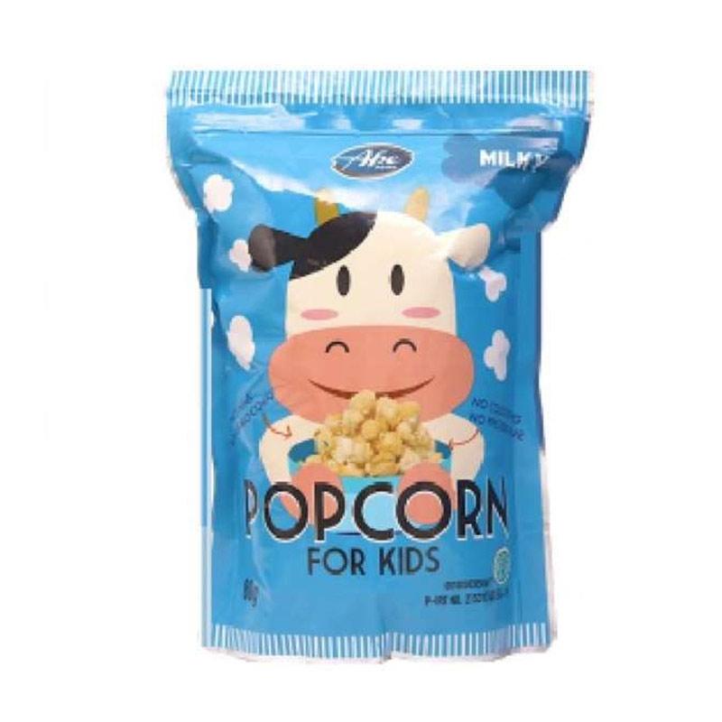 Jual ABE FOOD Popcorn Milky for Kids Snack [80 g] di Seller Papamama ...