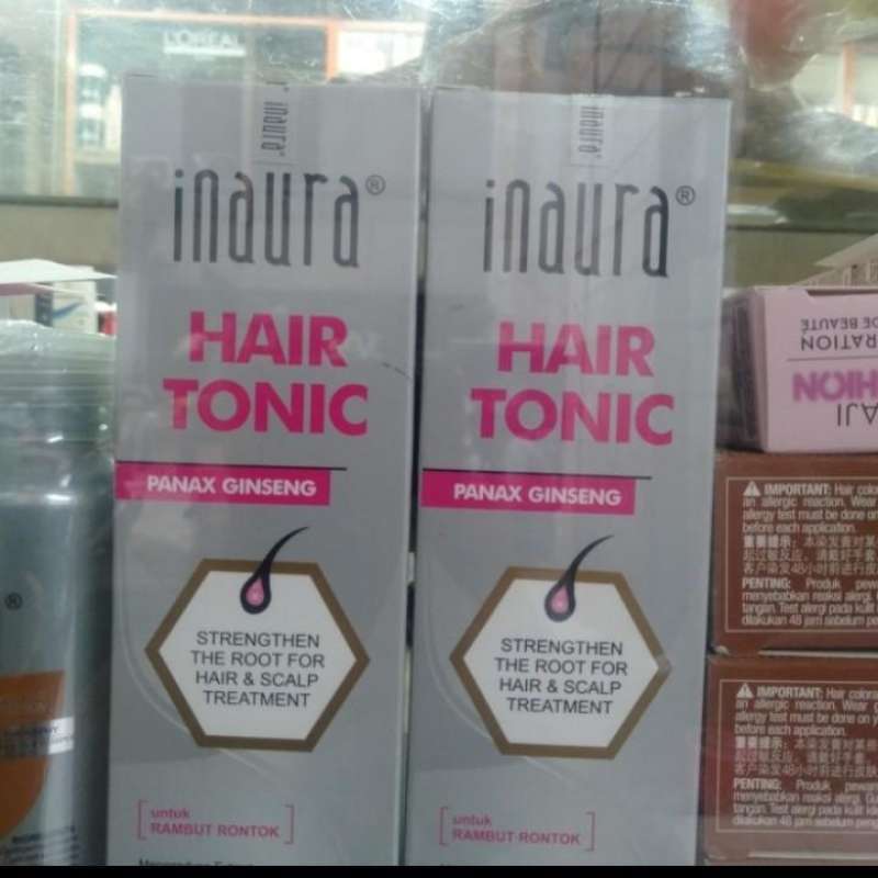 Jual Inaura Hair Tonic Ginseng 250ml Di Seller Adifa Cosmetik - Pasar ...