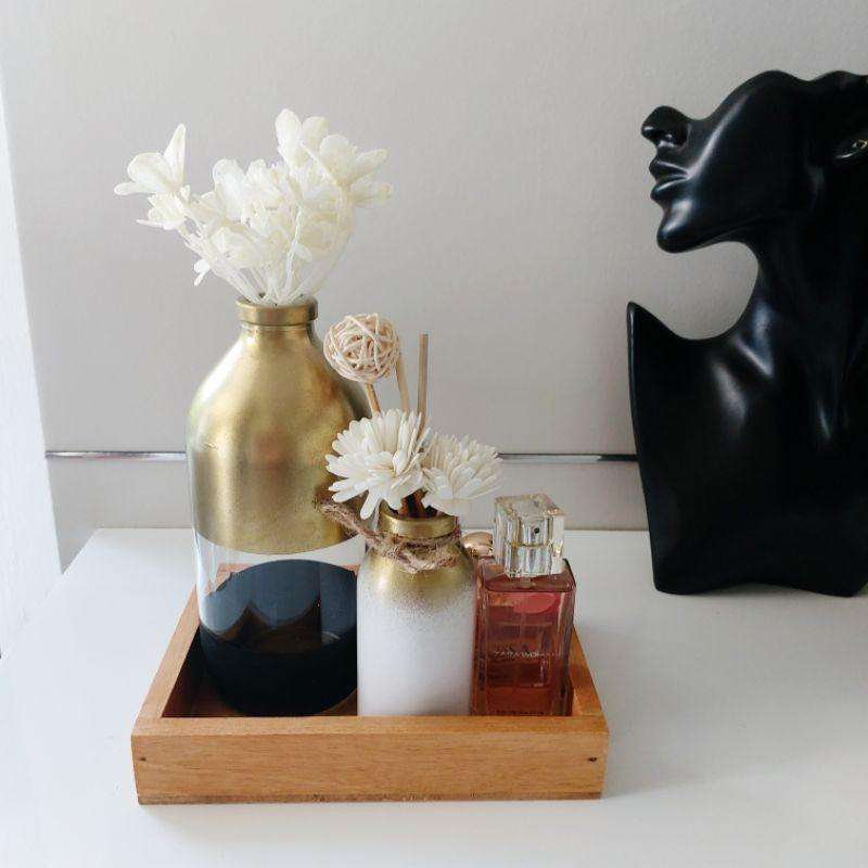 Jual Nampan aesthetic nampan rustic nampan kayu tray aesthethic tray di ...