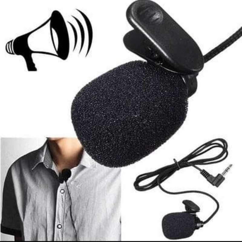 Jual Clip On Mic /Alat perekam suara -Microphon Handphone Vlogger Mic 3 ...