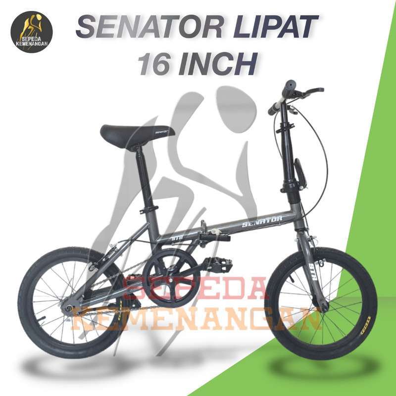 Jual Sepeda Lipat Senator Ukuran 16 Inch Di Seller Sundayaugust ...