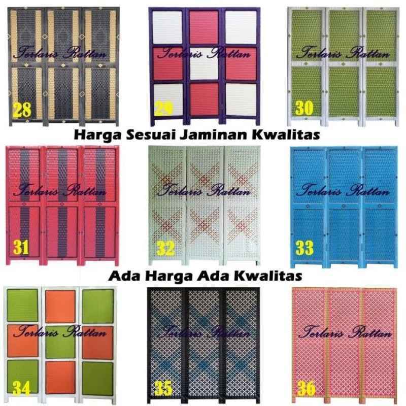 Jual Sketsel / Partisi Ruangan 3 Pintu / Pembatas Ruang di Seller Toko ...