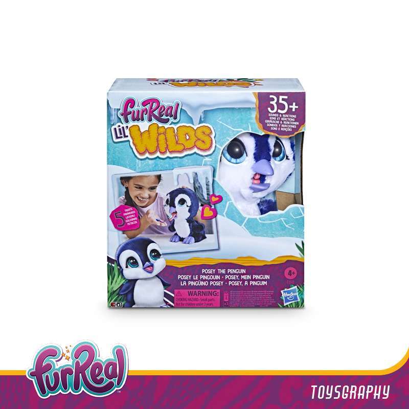 Jual Furreal Lil Wilds Posey the Penguin Fur Real Alive Bisa Makan Poop ...