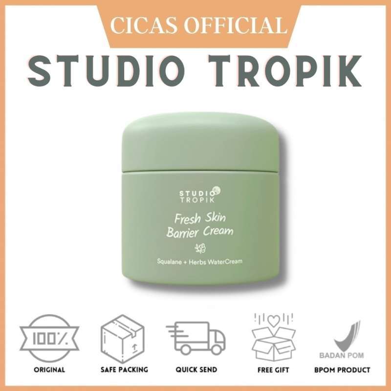 Jual STUDIO TROPIK Fresh Skin Barrier Cream 50gr di Seller Station ...
