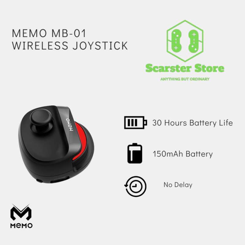 Promo Memo MB01 Wireless Controller Joystick with L1 L2 Button Diskon 23% di Seller Mainmain ...