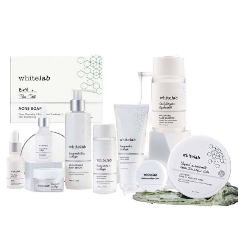 Jual Whitelab Brightening Face Acne Series Body Serum Underarm Toner ...