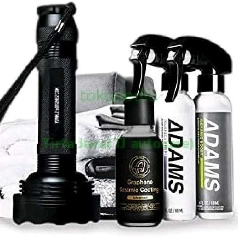 Jual Adams Polishes Graphene Ceramic Coating Anvanced Kit With Light di ...