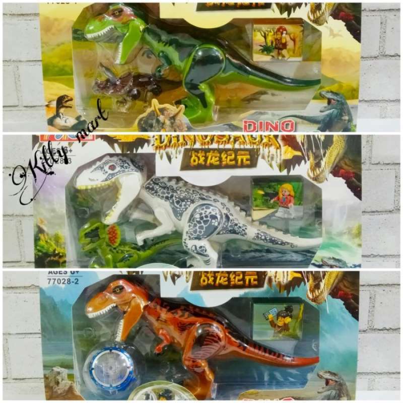 Promo LEGO DINO JURASSIC WORLD DINOSAURUS T-REX Diskon 53% di Seller ...