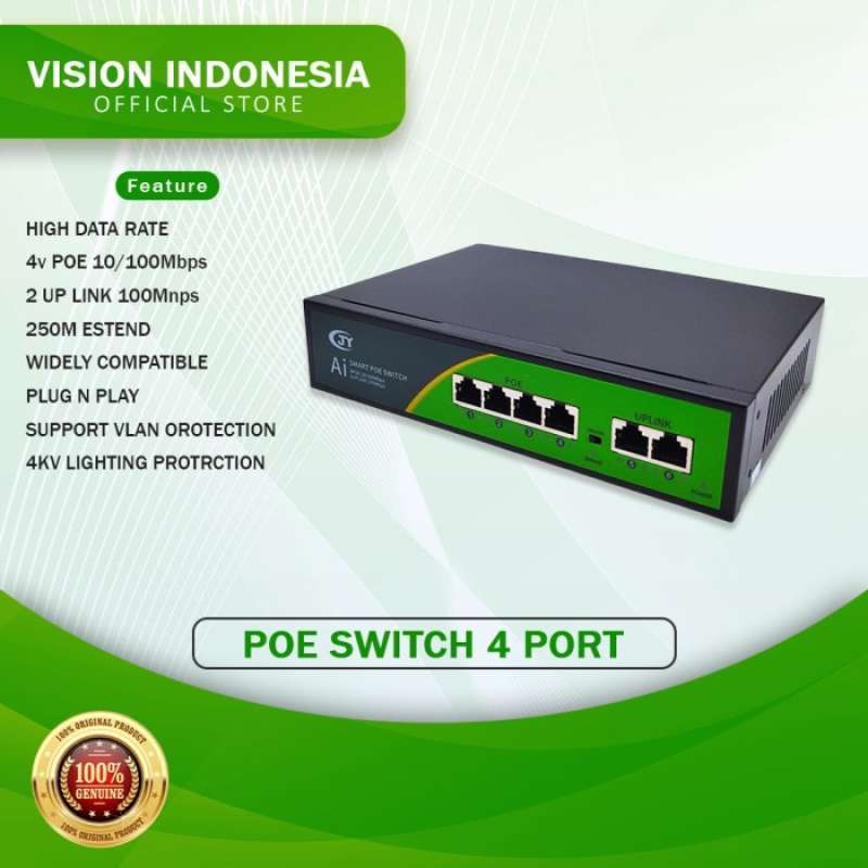 Jual POE SWITCH HUB POE 4+2 PORT / POE SWITCH 4 PORT SUPPORT ALL IP ... Jual POE SWITCH HUB POE 4+2 PORT / POE SWITCH 4 PORT SUPPORT ALL IP ...