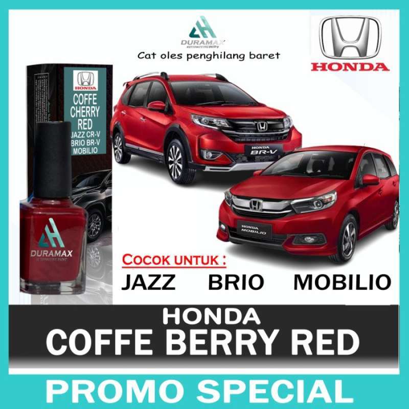 Promo Honda Coffee Cherry Red Cat Oles Penghilang Baret Mobil Merah ...