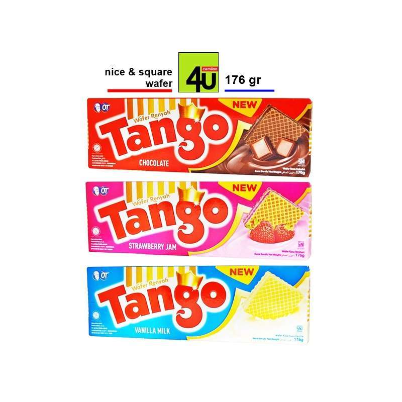 Jual Tango Wafer Vanilla Milk [163 Gr/box] Di Seller Cemilan4u ...