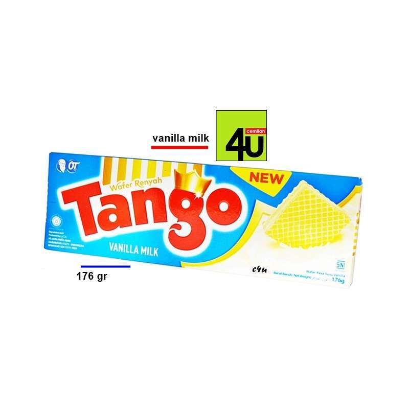Jual Tango Wafer Vanilla Milk [163 Gr/box] Di Seller Cemilan4u ...