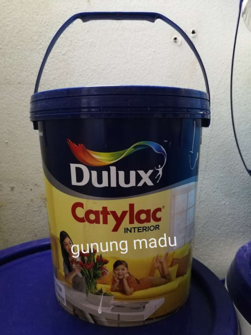 Promo CAT TEMBOK CATYLAC PUTIH 5 KG / CAT INTERIOR GALON Diskon 13% di ...