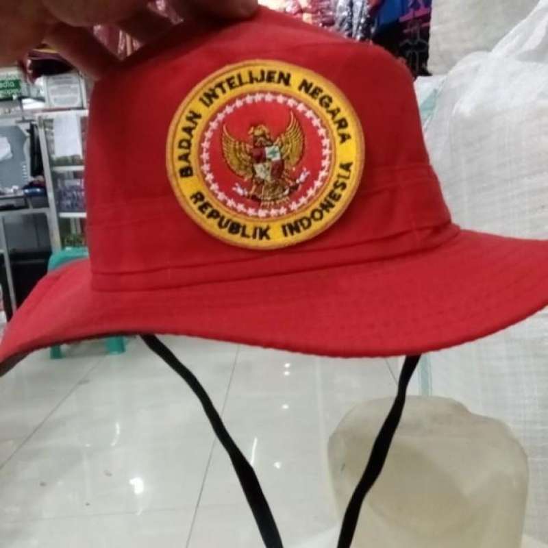 Jual Topi Rimba Bin Merah Badan Intelijen Negara Di Seller Babito ...