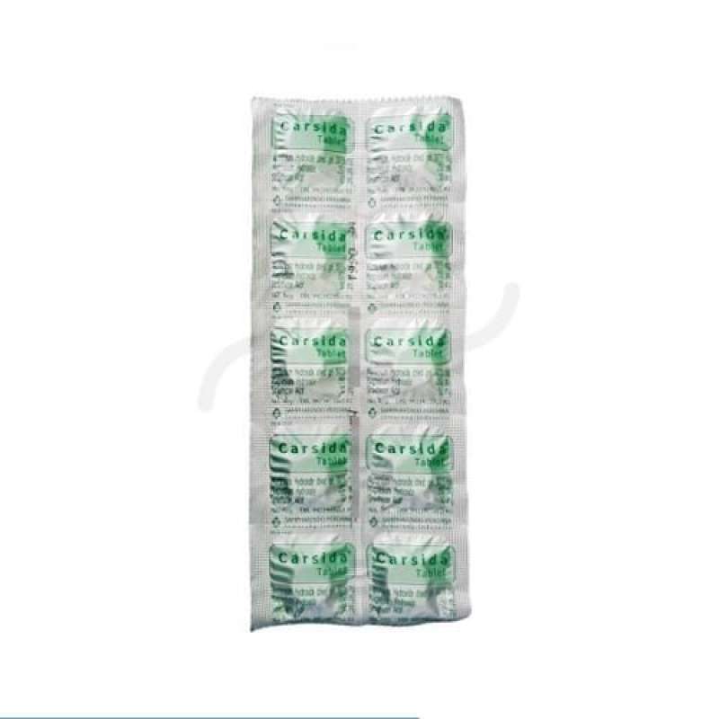Jual CARSIDA STRIP 10 TABLET di Seller Apotek Pelita Farma Official ...