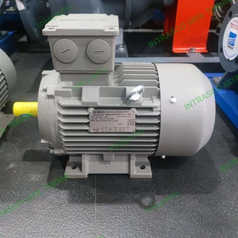 Jual ELEKTRO MOTOR DINAMO SIEMENS 4 HP 3 KW B3 380V 3phase 4 Pole di Seller Intrasco jaya teknik ...