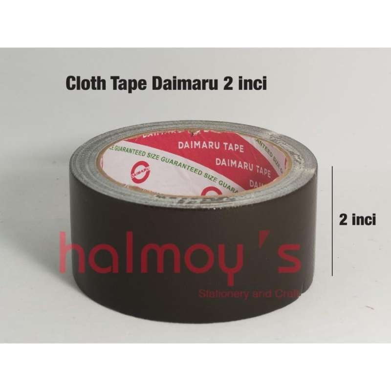 Jual Lakban Kain / Cloth Tape Daimaru Warna Hitam 2 Inci Di Seller ...