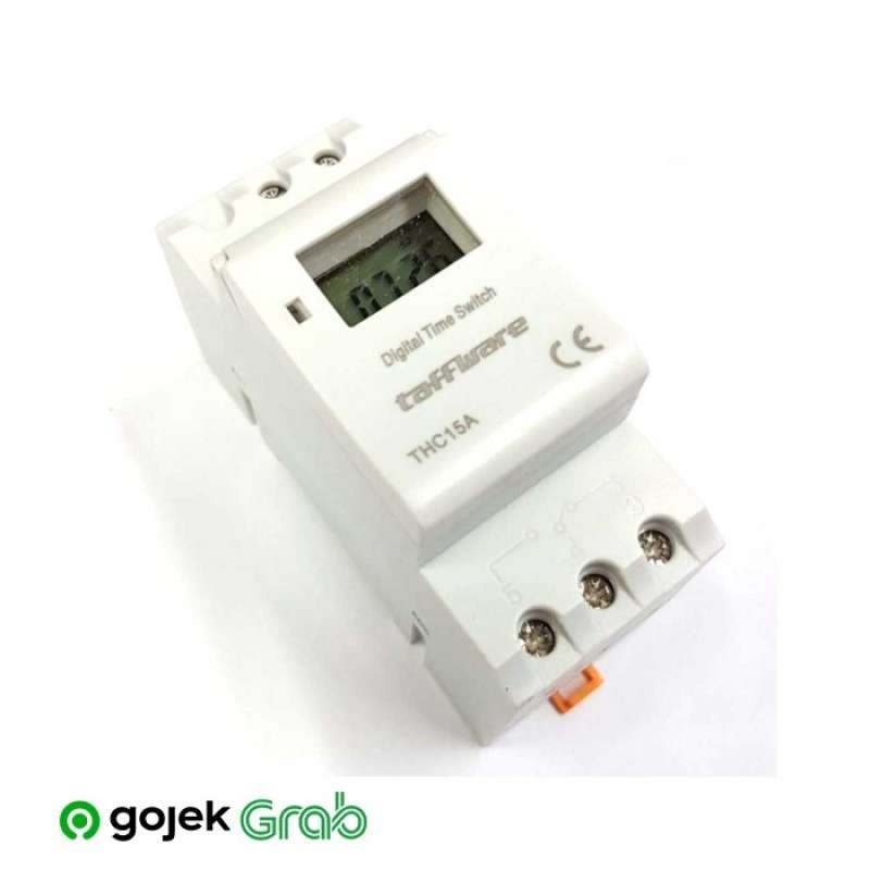Promo Taffware Power Timer Programmable Time Switch Relay 16a 220v 20