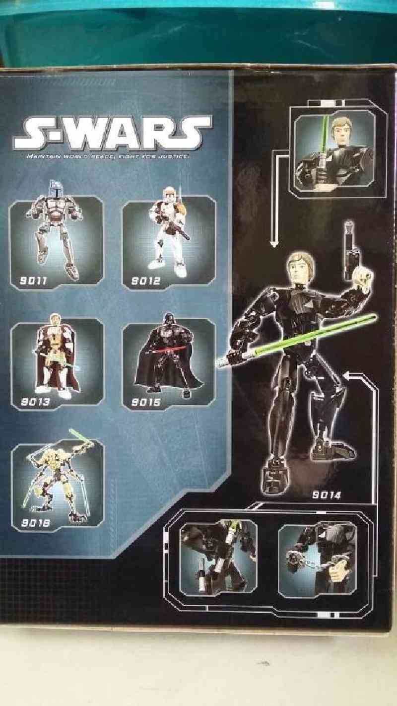 Jual Luke Skywalker Figure Blocks Lego Star Wars Jedi Knight Lightsaber ...