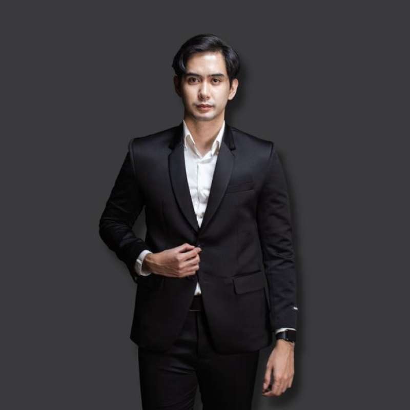 Jual Jas Pria - Jas Formal Hitam - Goldy Outfit di Seller selia shop ...