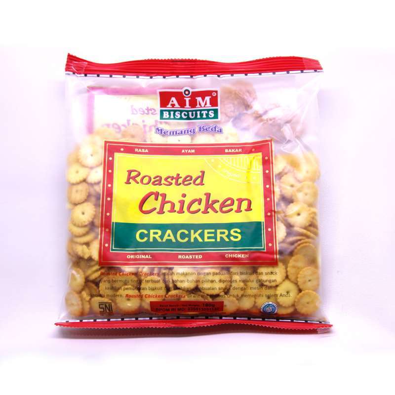 Jual Aim Biscuits Roasted Chcken Biskuit [180 g] di Seller TOKO AIM ...