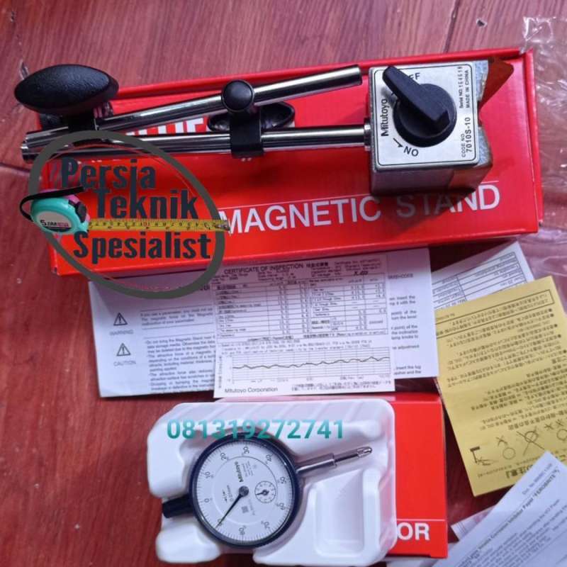 Jual Magnetic Stand Dudukan Indicator Dial Indicator 2046s Mitutoyo